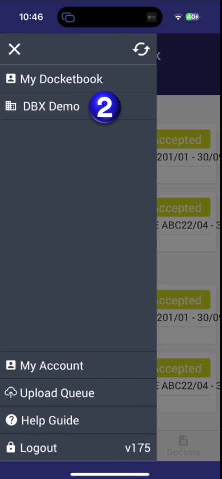 Receiving and Accepting Jobs- Docketbook App